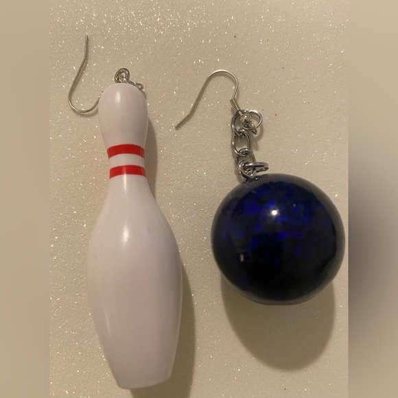 Jewelry | Bowling Pin And Ball Almost 3 Inches Large But Not Heavy ...
